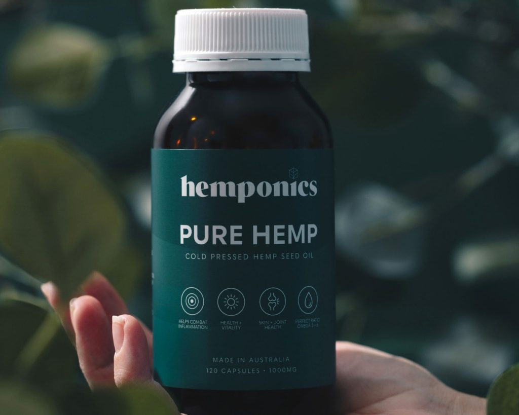 Cold Pressed Hemp Seed Oil Capsules | Hemponics